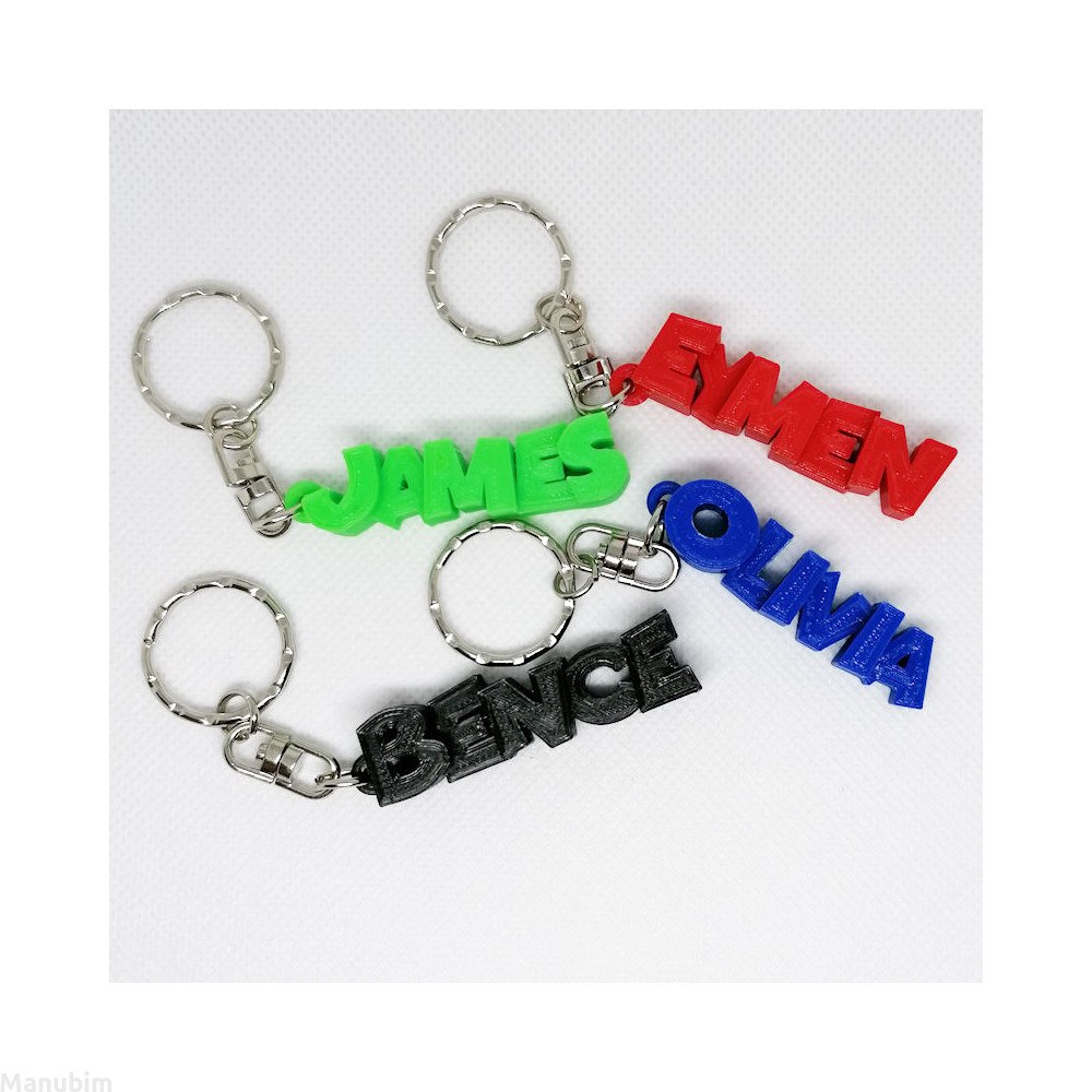Custom Funny Name Keychain - 3D printed product