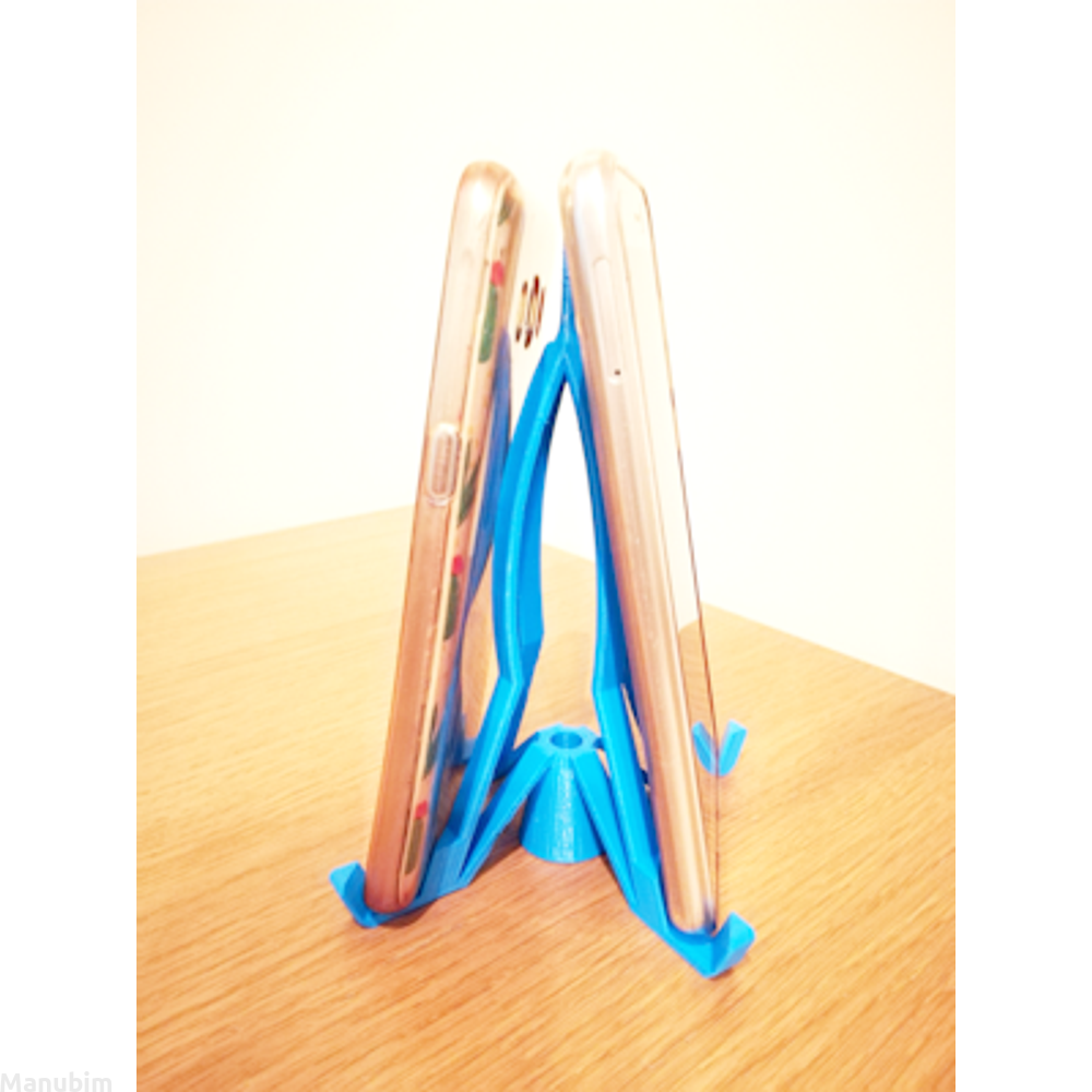 3D printed Rocket Desktop Phone Holder - creative gift (DIY).