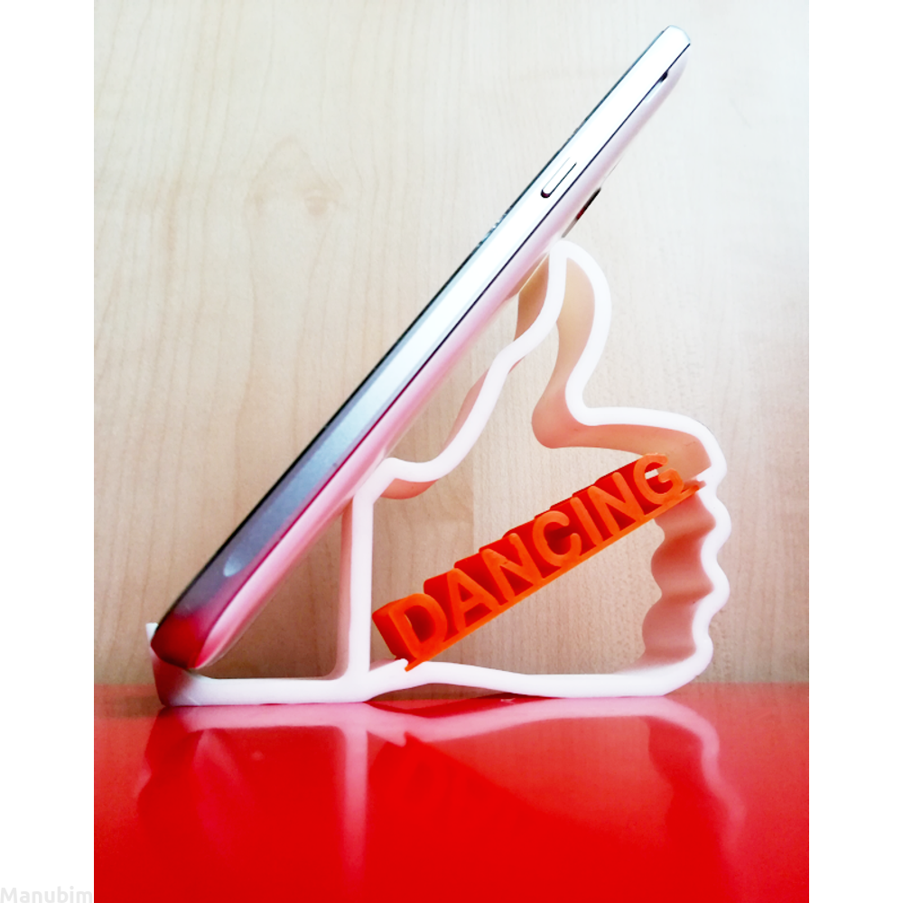 Unique Like Phone Holder with personalization | Manubim