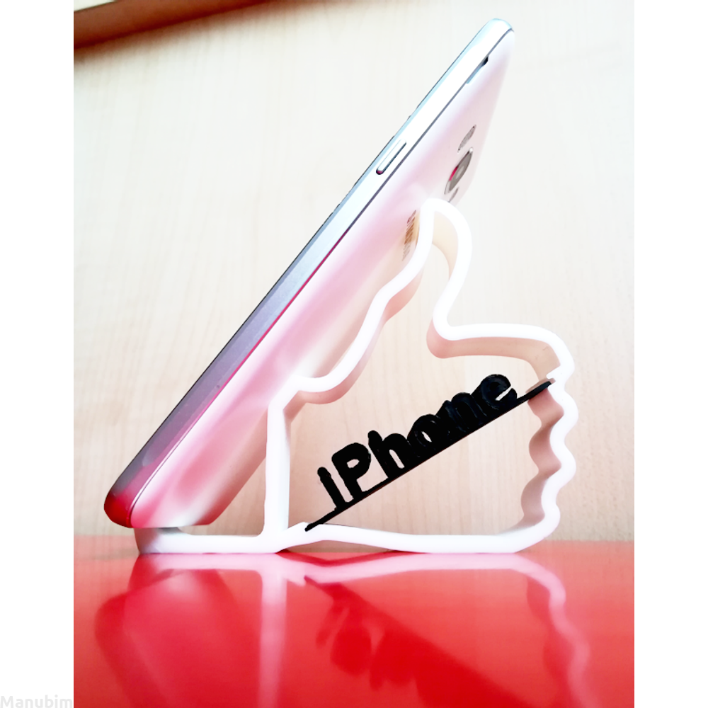 Unique Like Phone Holder with personalization | Manubim