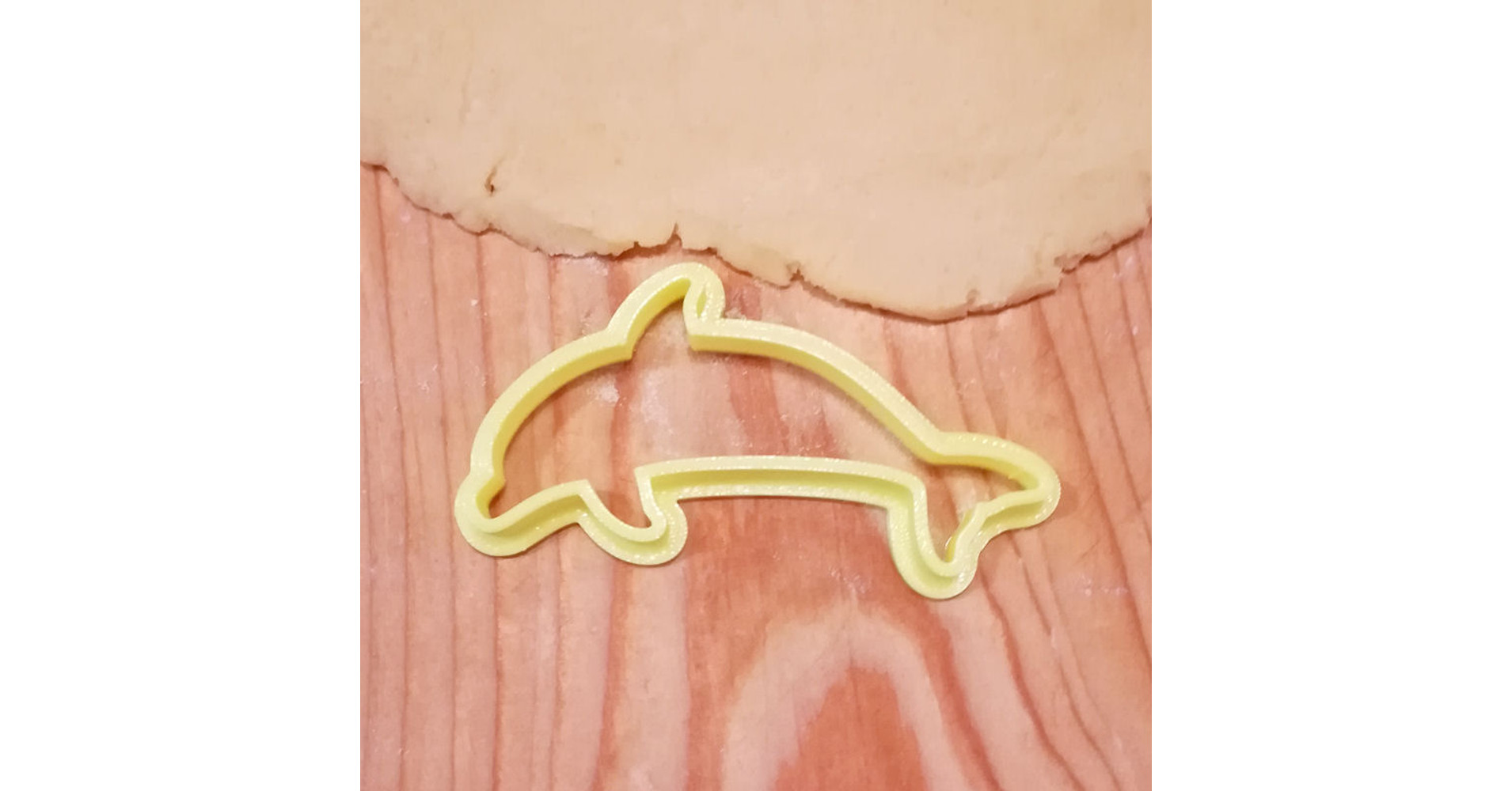 3D printed Dolphin-Shaped Custom Cookie Cutter - creative gift (DIY).