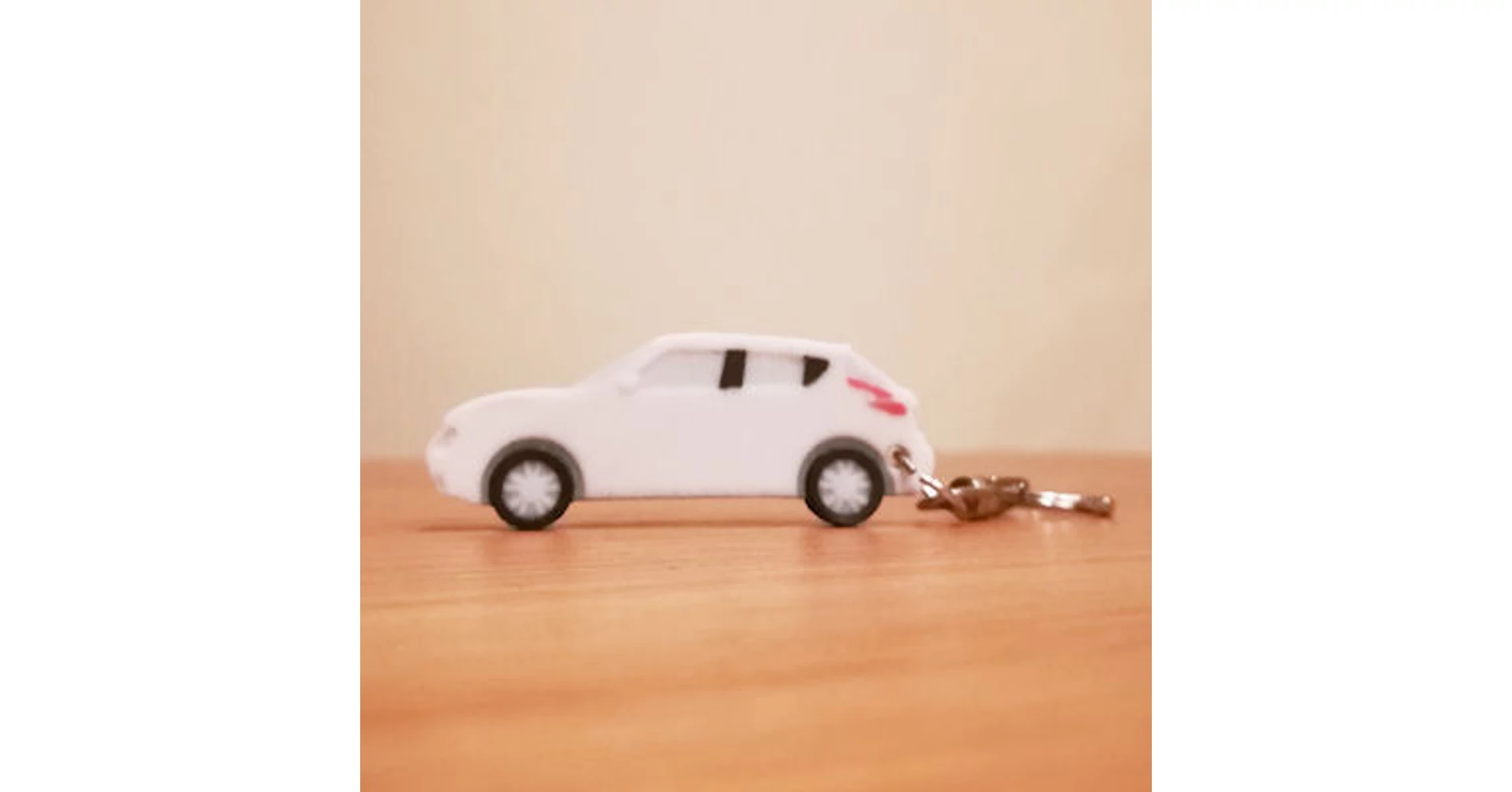 3D printed Nissan Juke - 3D Printed Car Keychain - creative gift (DIY).