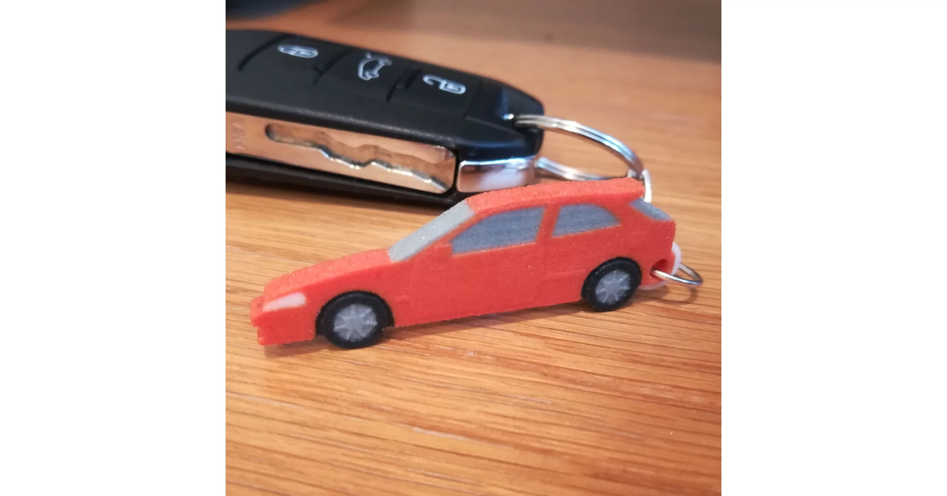 3D printed Honda Civic Keychain - creative gift (DIY).