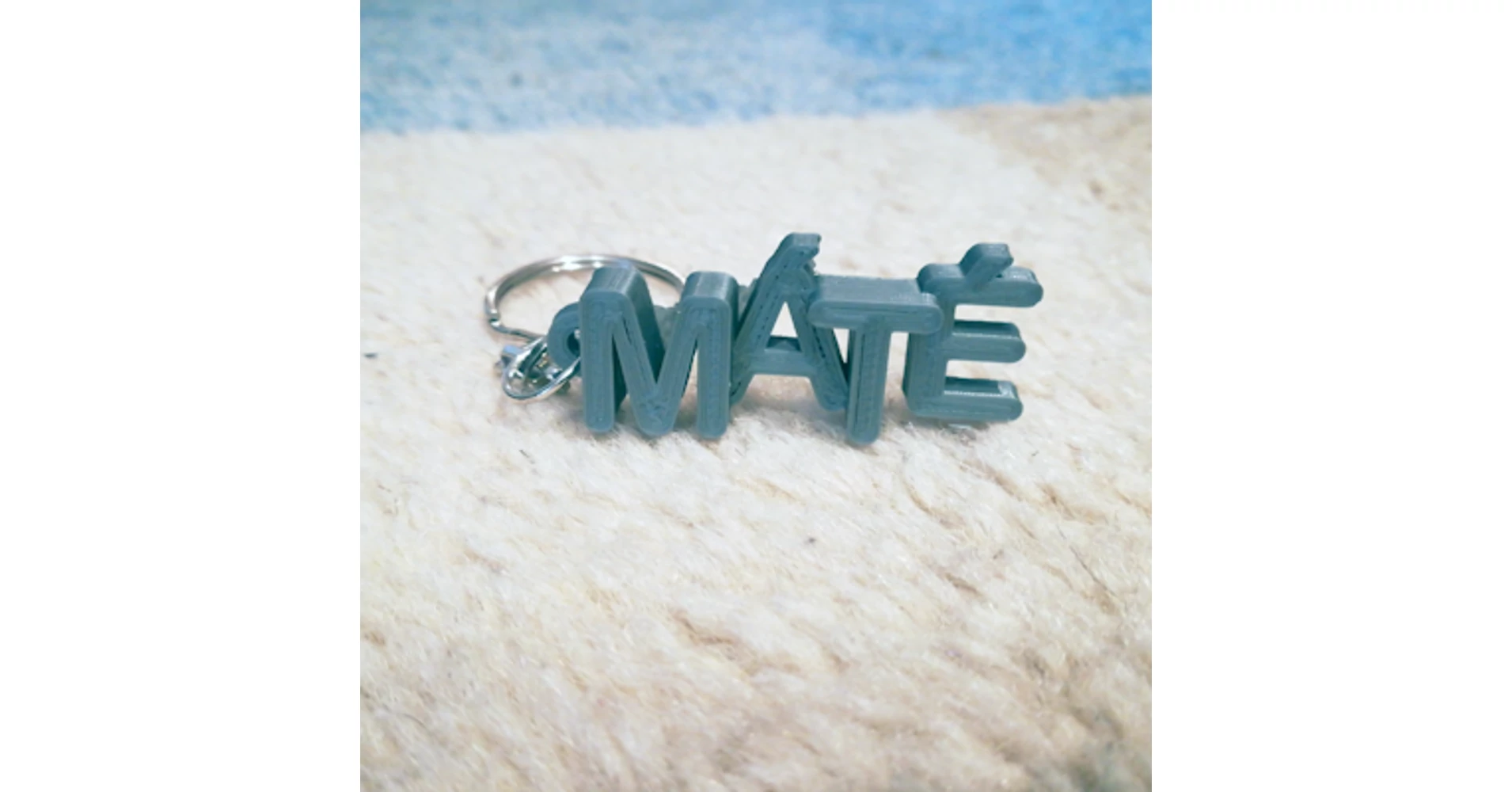 3D nyomtatott Egyedi névvel ellátott kulcstartó - Máté - kreatív ...