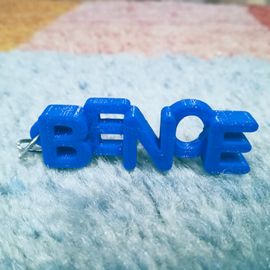 Custom Name Keychain - 3D printed product